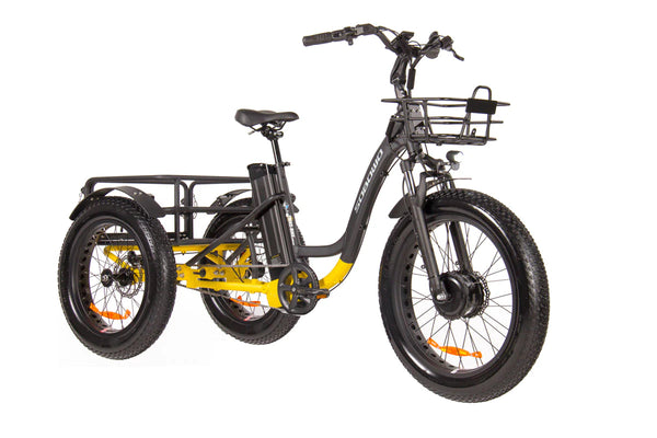 Tricycle Ebike | Sobowo Fat Trike Bike 48V 15Ah including Helmet and ...
