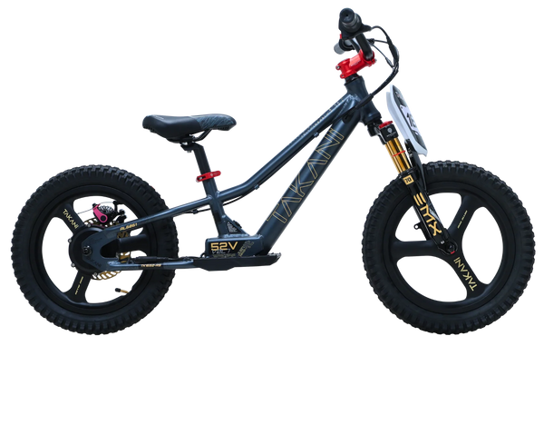 350W TAKANI Electric Balance Bike 16'' - TK1652-RS Matte Charcoal