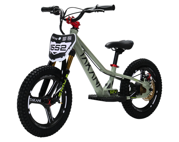 350W TAKANI Electric Balance Bike 16'' - TK1652-RS Flat Grey